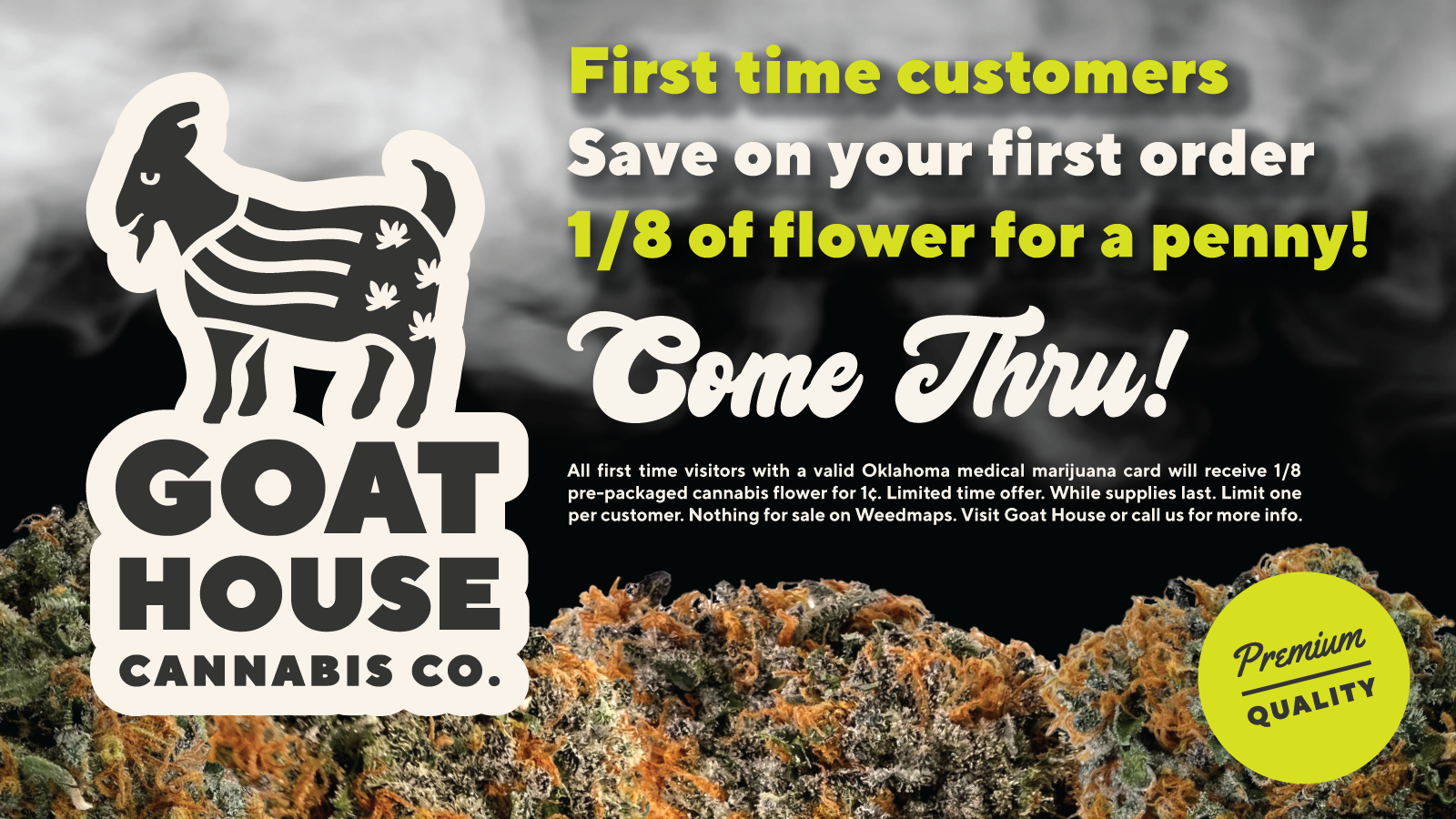 Find Amazing Weedmaps and Goat House Deals Here in 2023